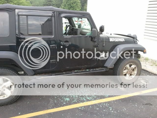 Jeep broken into. | JKOwners Forum