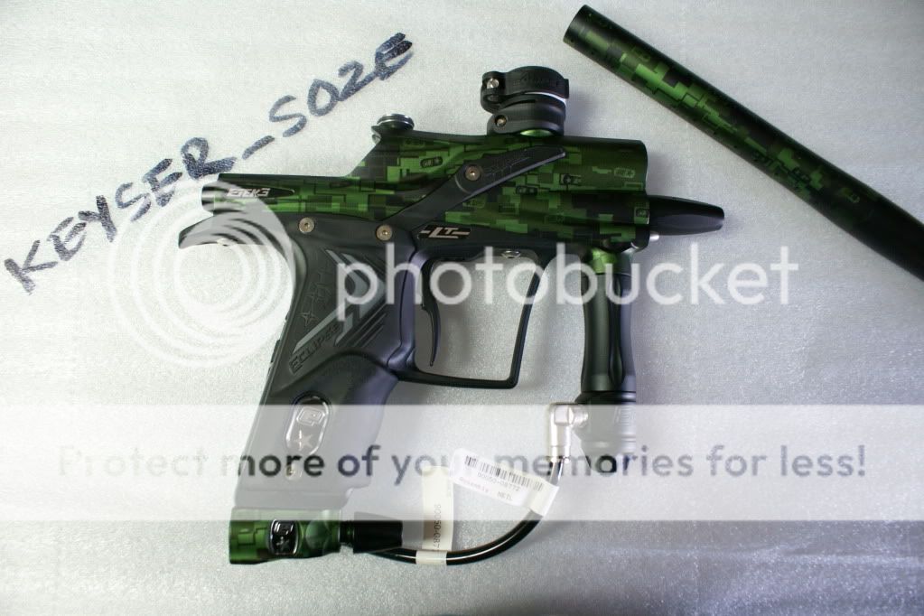 TEAM SALE - Dye NT, Proto Rail (Camo), Etek 3, Ego's, Shocktech Shocker ...